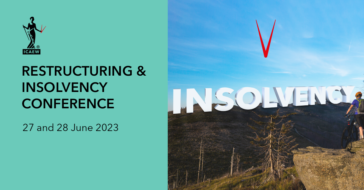 ICAEW's virtual Restructuring & Insolvency Conference 2023 - Buchler ... ICAEW's virtual Restructuring & Insolvency Conference 2023 - Buchler ...